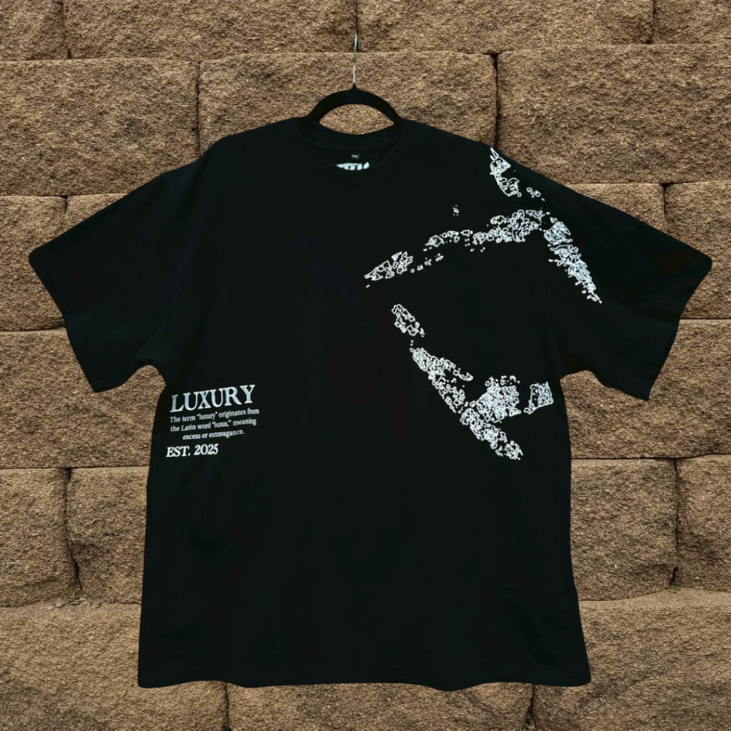Currency Tee – To Live In Luxury